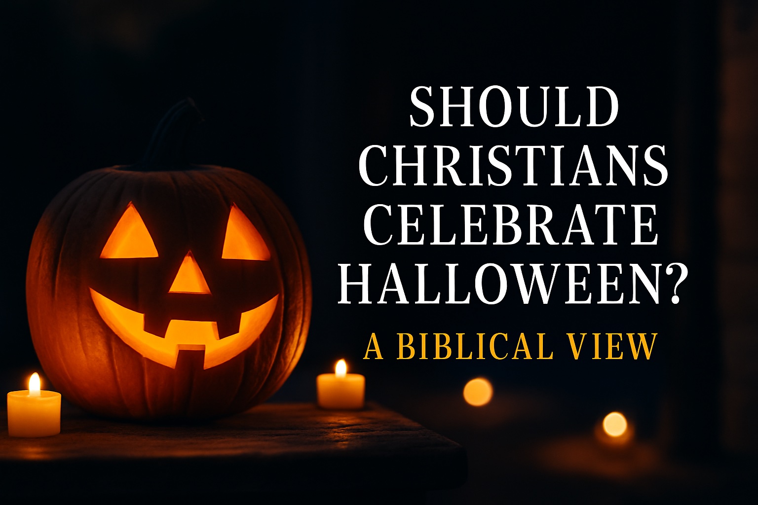 Christians and Halloween: A Biblical Look at the Holiday